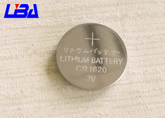 Different Solder Tabs Coin Cell Battery , 3v 75mAh Cr1620 Lithium Battery