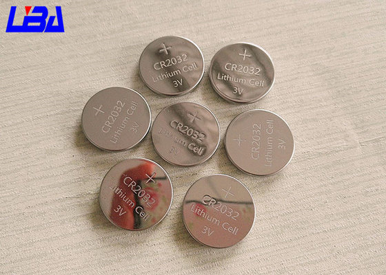 High Capacity Lithium Coin Cell LiMnO2 Eco - Friendly For Electronic Toys