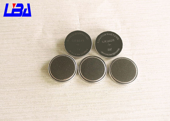 LiMnO2 Coin Cell CR2032 Lithium Battery  Light Weight Duration  240mAh