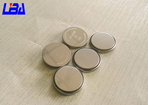 High Energy Density Coin Type Batteries 3V 240mAh 3.0g For LED Gloves