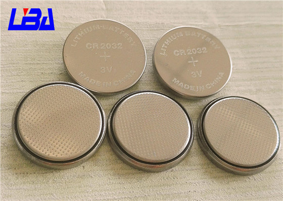240mAh Standard Coin Cell Battery , Rechargeable 3v Cr2032 Battery