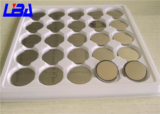 High Capacity Cr2016 3v Lithium Battery , Standard  CR2016 Coin Cell Battery
