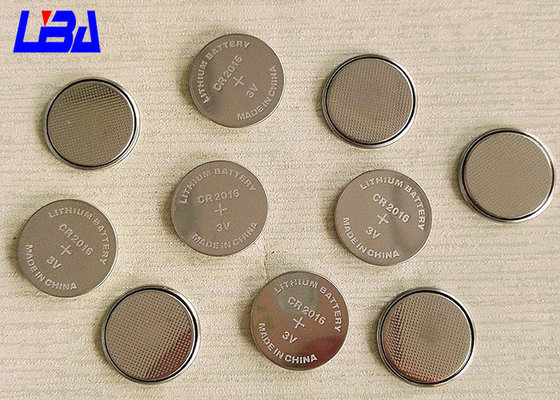 CR2016 Lithium Coin Battery Duration1020h , Durable Cr2032 3v Lithium Battery