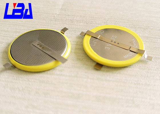 Customized Cr2032 Solder Tabs , Environment Friendly Cr2032 3v Lithium Battery