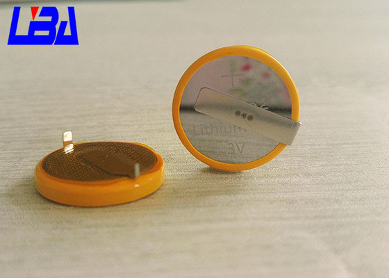 240mAh 3V CR2032 Battery With Solder Tabs Environment Friendly