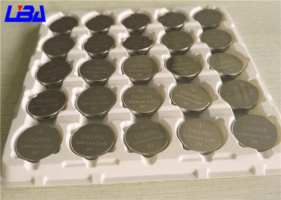 High Capacity Coin Cell CR Button Battery 3v CR2450 24*5.0MM Durable