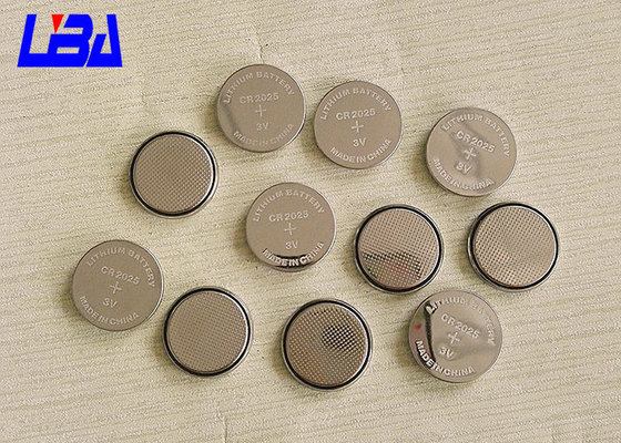 Lithium CR2025 CR Button Battery  Coin Cell 3V 160mAh For Electronic Watches