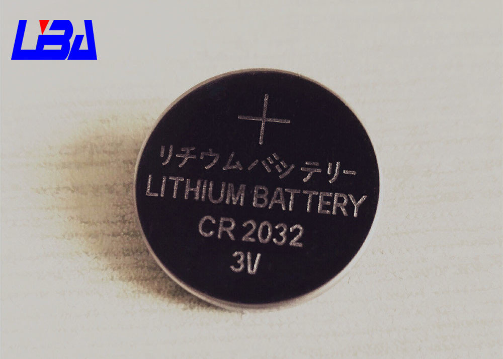 High Capacity Cr2032 3v Battery , Button Cell Battery  For Tv Remote Controller