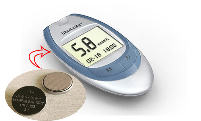Free Samples 3 V CR2032 Lithium Battery Button Cell 240mAh For Watch