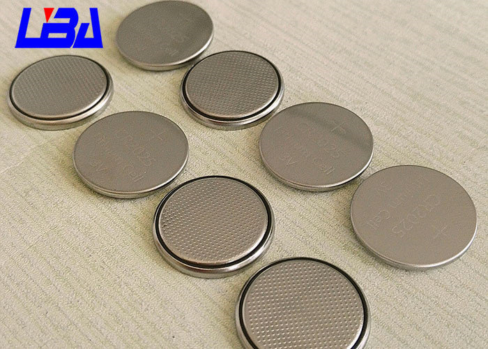 Hearing Aid Li - MnO2 Coin Cell Battery , Long Life 3v Lithium Battery Cr2025