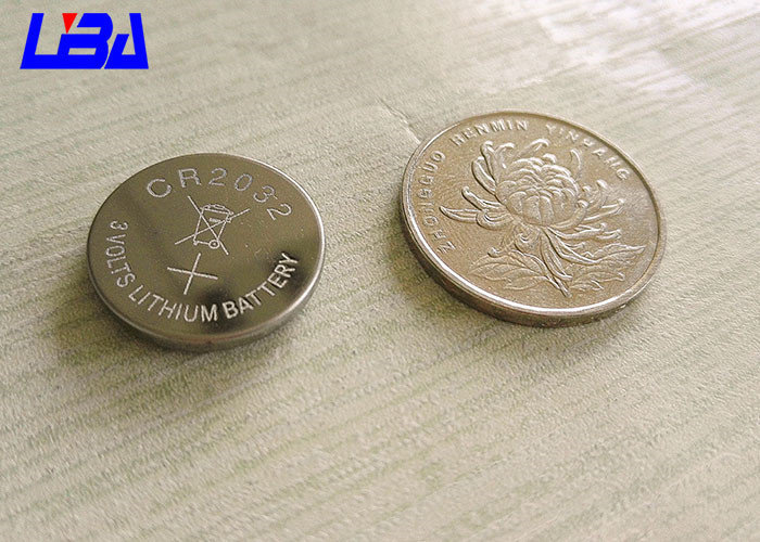 Button Cell 3v Lithium Battery , Green Power Rechargeable Coin Cell Battery 3 Volts