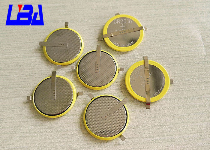 High Capacity CR2032 Battery With Solder Tabs 90mAh  Retailed Blister Pack
