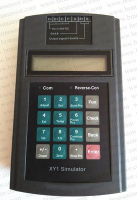 Indicator tester with high precision load cells simulator