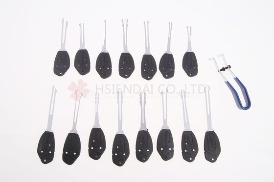 KLOM 15 Piece Wafer Lock Rake Pick Set supplier
