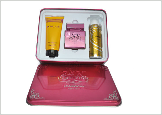 24k Pure Pink Perfume Gift Sets With Deo Spray / Parfum / Shower Gel