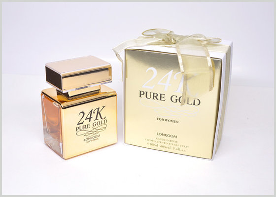 24K Pure Gold Perfume , Popular Women'S Fragrances OEM Acceptable