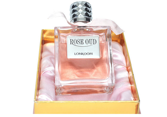 Good Smell Rose Oud Perfume , Pink Rose Oud Fragrance Gift Box