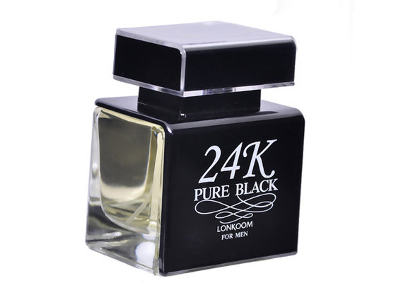 Lonkoom 24k Pure Black Perfume , Woody Fragrance Perfume For Male