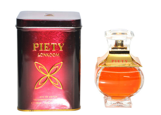Romantic Piety Parfum For Charming Lady 100ml Glass Bottle Material