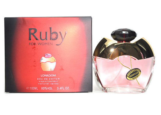 Floral Smell Lonkoom Perfume Ruby Perfume With ISO / MSDS / SGS