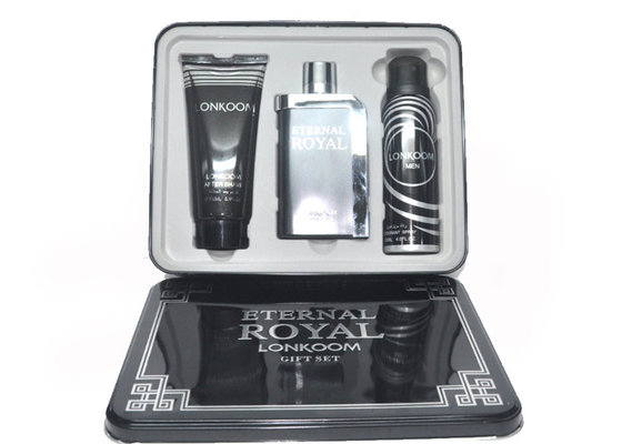 Black Eternal Royal Lonkoom Perfume , Men'S Cologne Gift Sets 100ml