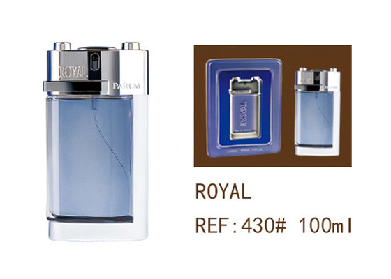 Lonkoom 100ml Blue Tin Box Packaging Eternal Royal Top Male Perfumes Royal