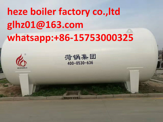 White 30Cubic Meter Vertical Horizontal LNG Tank with Stainless Steel