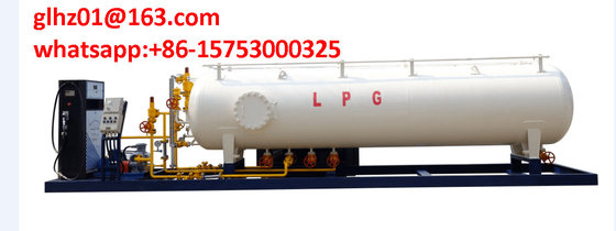China Made 10MT 20M3 Mobile LPG Tank for Gas Filling Station
