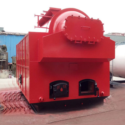 Hand Firing Single Drum Horizontal Biomass Wood Fuel Steam Boiler for Factory