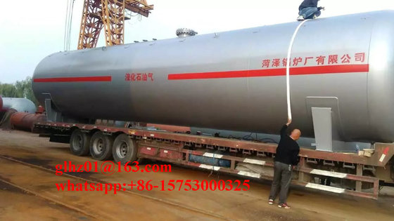 Gas station used 60m3 lpg tank, horizontal lpg tank with low price