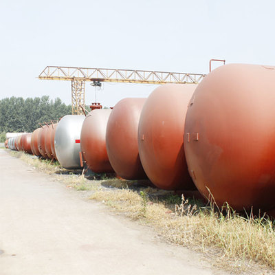 Nigeria Used 60M3 LPG Tank Ground Liquid Gas Tank for Filling Station