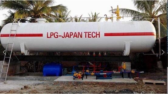 China supply LPG storage tank/container 20m3 lpg storage tank