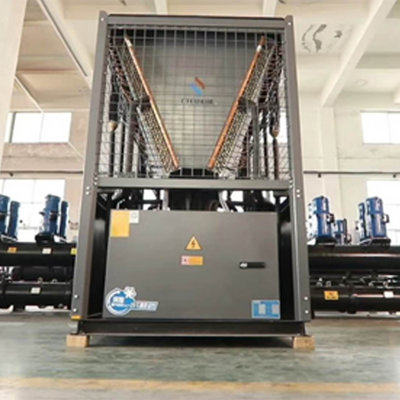 32.5kw cooling capacity compact unit structure industrial air cooled  chiller with axial flow fan