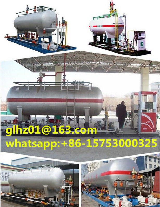Cooking gas mobile lpg filling station and gas plant with 10m3 lpg tank