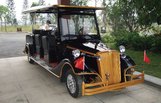 Electric clasic car, electric vintage car, electric sightseeing bus, electric passanger car, electric shuttle bus