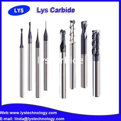 China factory Solid Carbide Square Milling Cutter / End Mills supplier