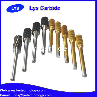 2016 salable Cylinder shape tunsten carbide rotary burrs supplier