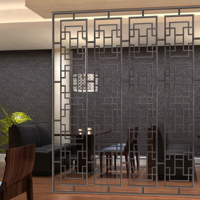Decorative Stainless Steel Laser Cut Outdoor Metal Screen  Partition Made in China