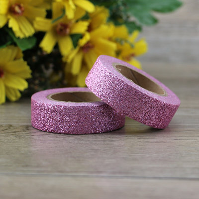 cheap price gummed adhesive kraft paper tapes glitter tape for gift package