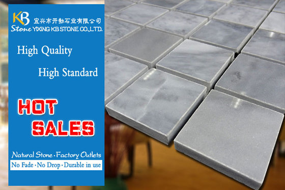 48*48mm Black And White Mosaic Tile Outdoor Mosaic Tiles Custom
