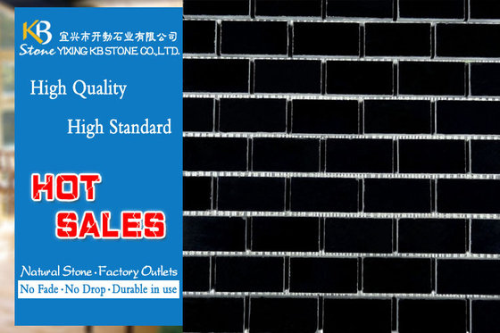 Subway Glass Wall Tiles Glass Backsplash Tile  Italy Grey China White