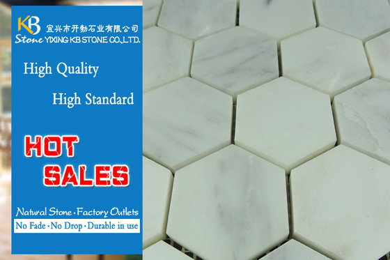 Eastern White China Coffee Custom Craft Mosaic Tiles Cut Blocks