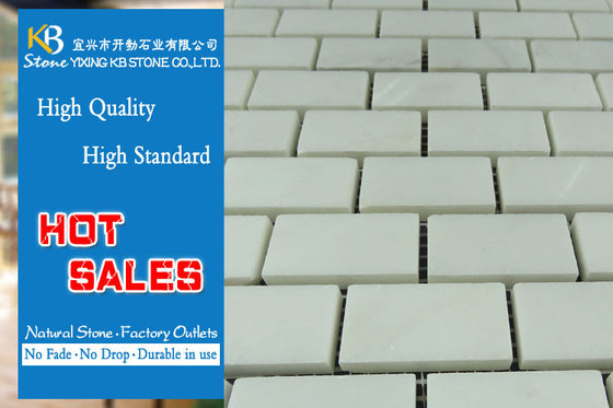 Professional Subway Marble Mosaic Tiles Interior Exterior CE Approved