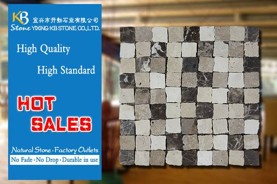 House Kitchen Decorative Material Black Marble Tiles Residential