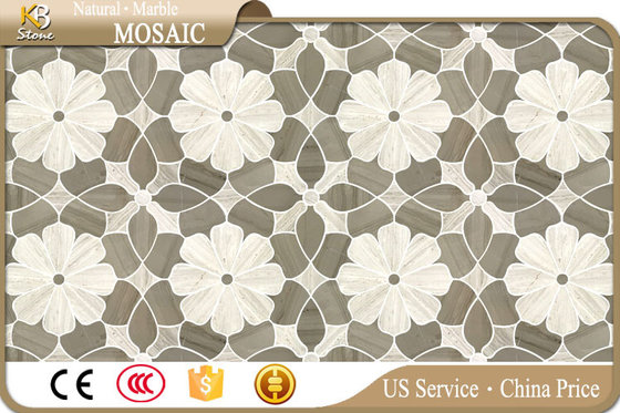 Commercial sunflower pattern bathroom floor tiles kitchen mosaic tiles