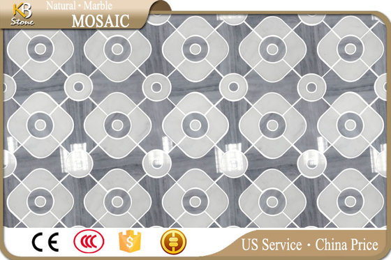 Household customized natural white carrara marble irregular shape