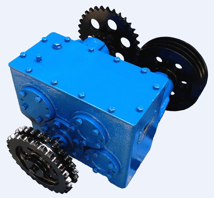 High Load Capacity Agricultural Gearbox for Three-row Corn Harvester 32 kW NS310