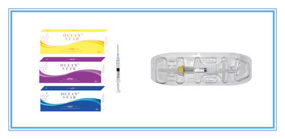 Meso 1ml/2ml/3ml Cross Linked Hyaluronic Acid Dermal Filler For face