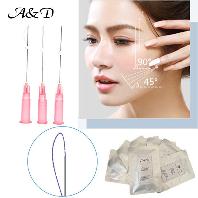 pdo threads from china pdo threads body pdo thread 3d mono screw v line lifting pdo thread lift