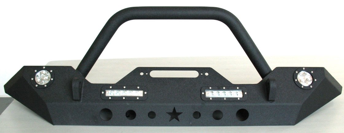 XRJ-F102 Front Bumper for Jeep Tj/Yj Bumper with LED Lights